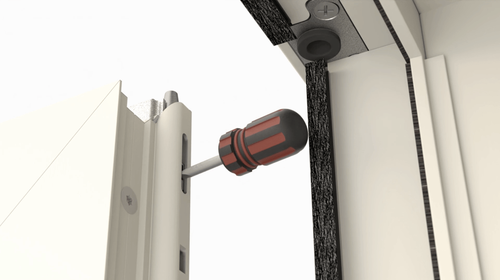 How to install Impressions Storm Door Entry System.