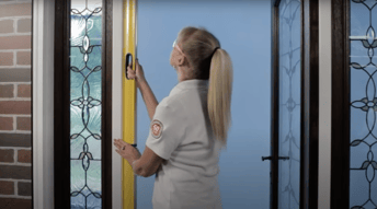 How to determine plumb, level, and square.