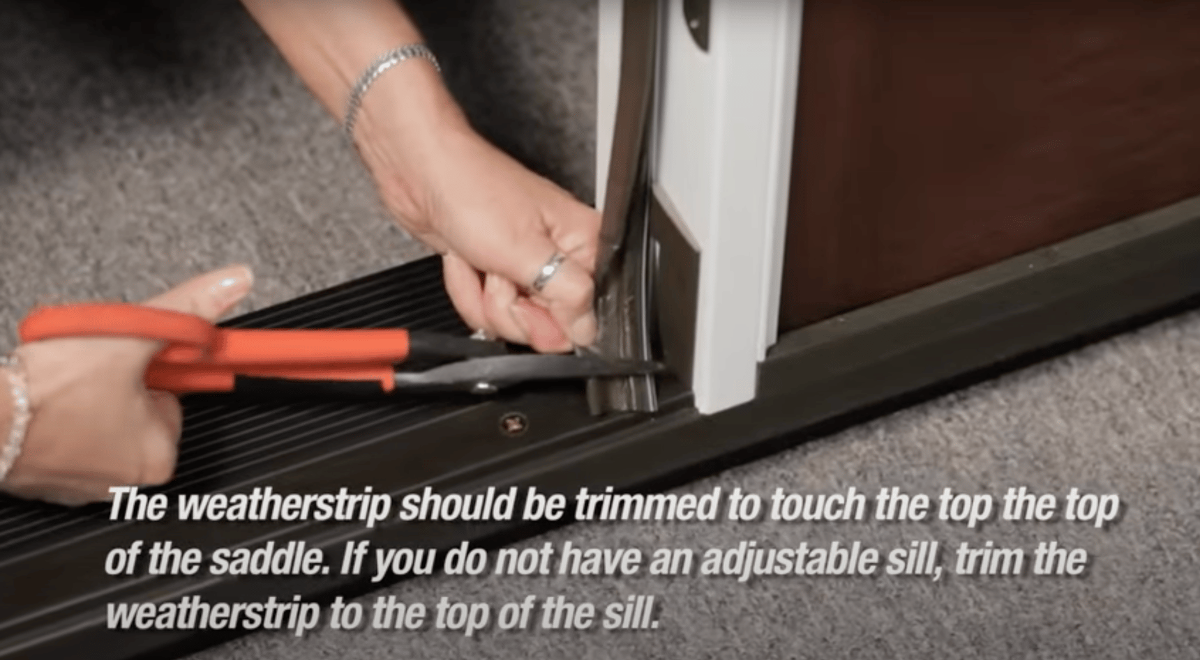 How To Change Weather Stripping On Door